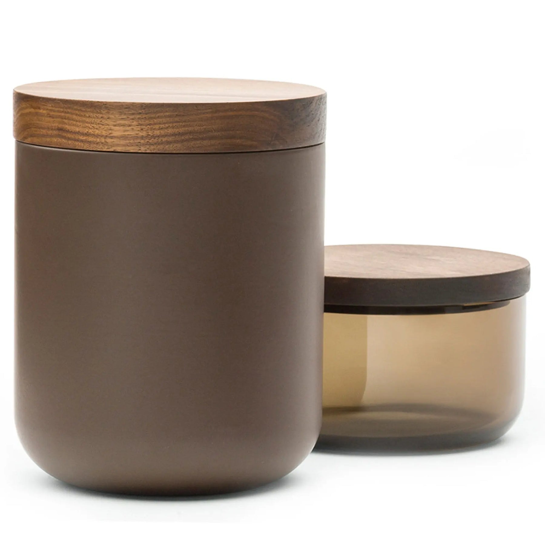 VVD Pottery - Ceramic 15x7cm with 2cm Walnut Lid (1572) – JANGEORGe ...