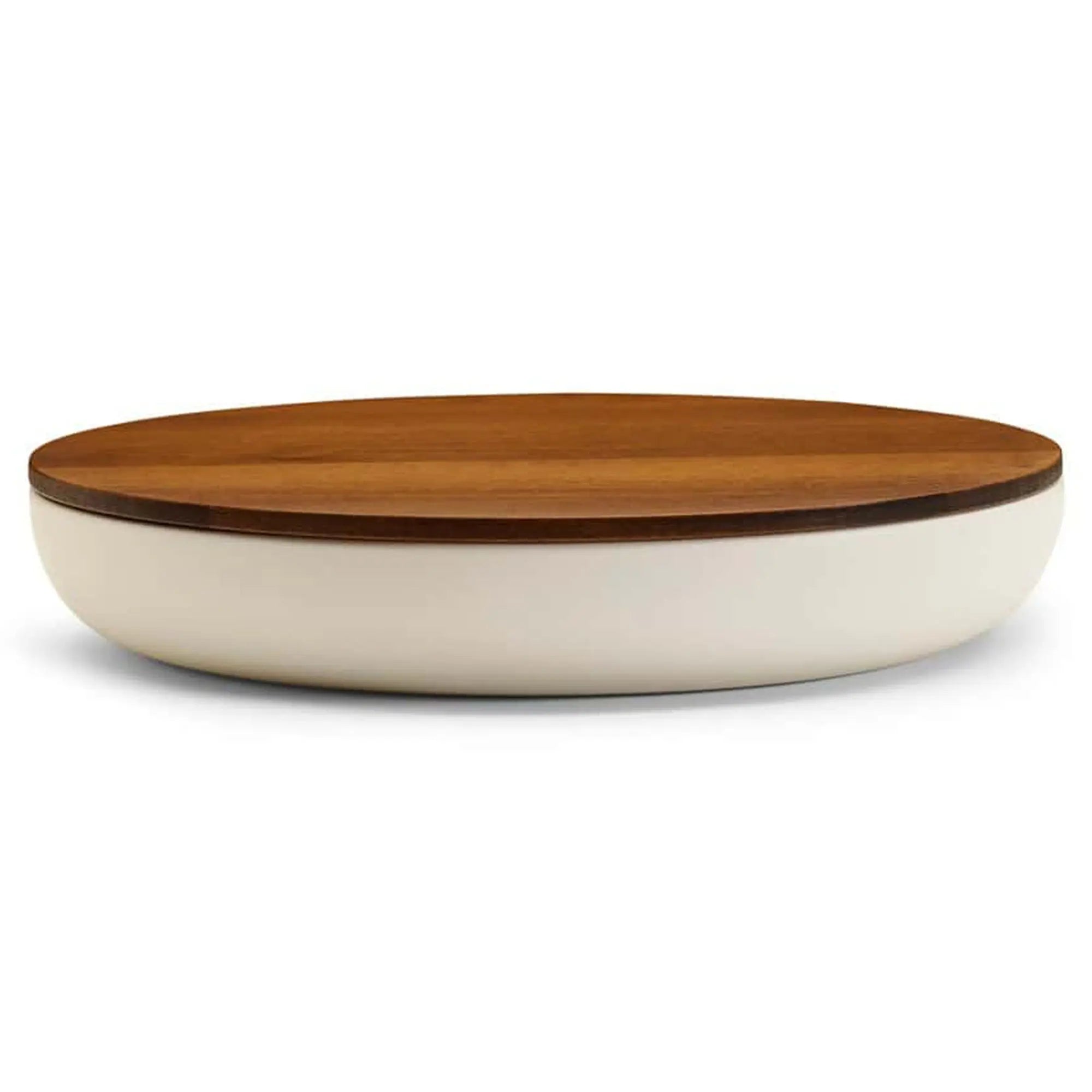 VVD Pottery - Ceramic 30x5cm with 1cm Walnut Lid (3051) – JANGEORGe ...