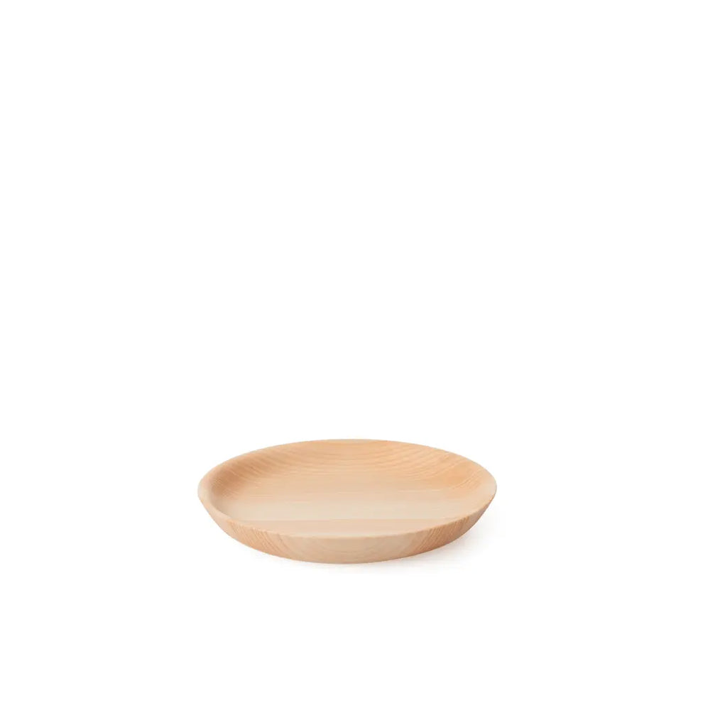 Japanese Cypress Plate M - 5.9x.8in | 15x2cm (ØxH) (106) - JANGEORGe ...