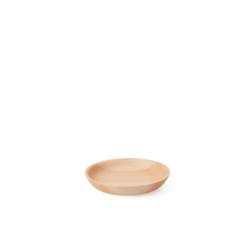 Japanese Cypress Plate S - 4.7x.8in | 12x2cm (ØxH) (103) - JANGEORGe ...