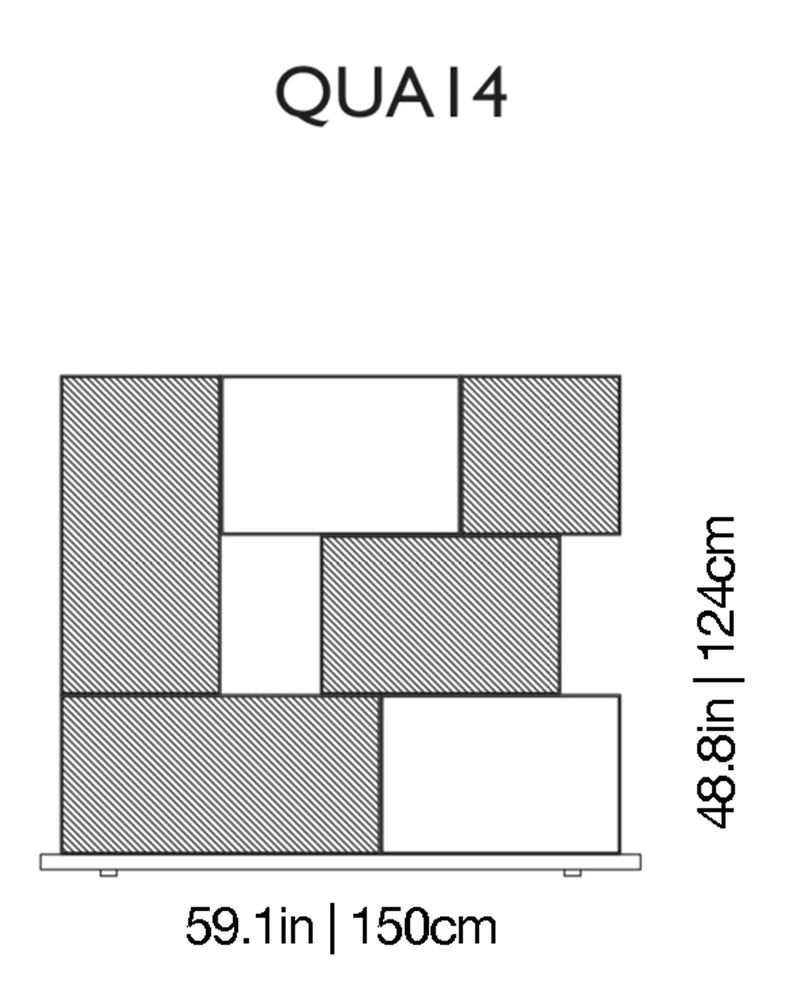 Quantum Glass Bookcase – JANGEORGe Interiors & Furniture